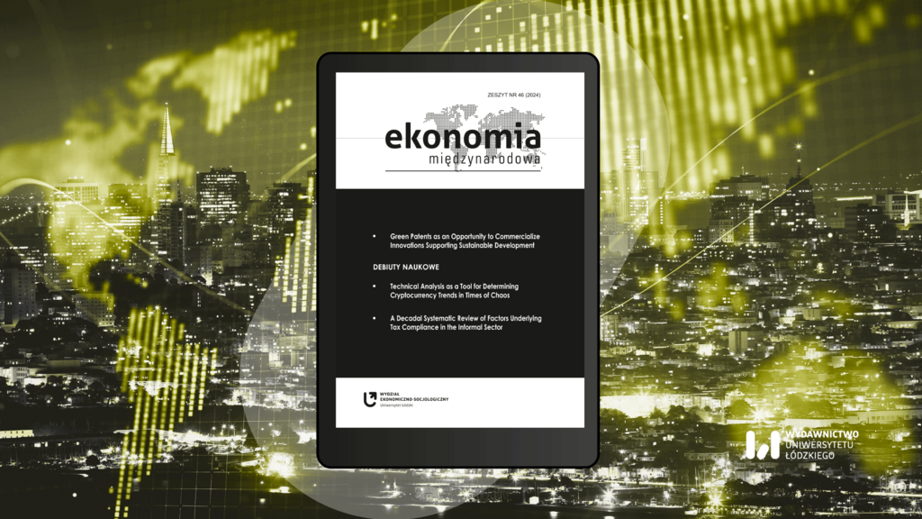 Ekonomia międzynarodowa – najnowszy numer jest już do pobrania