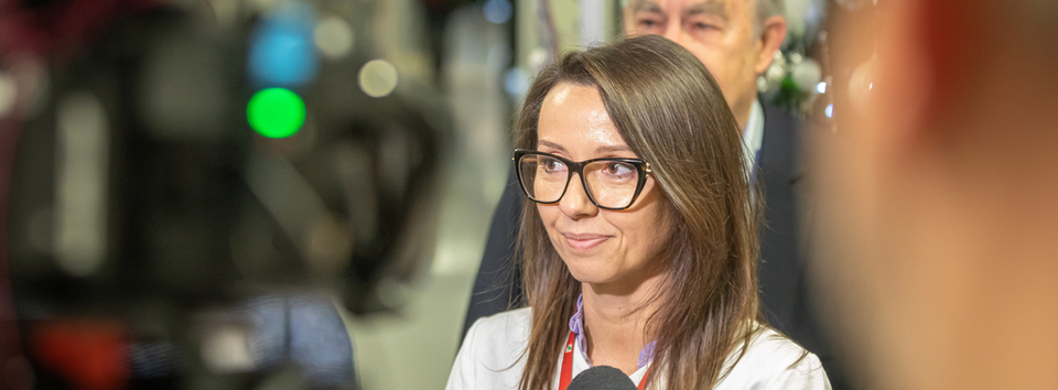 Miody od UŁ dla pacjentów szpitala im. Kopernika