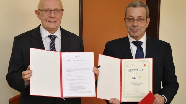 Porozumienie o współpracy między CERI International a Wydziałem ...