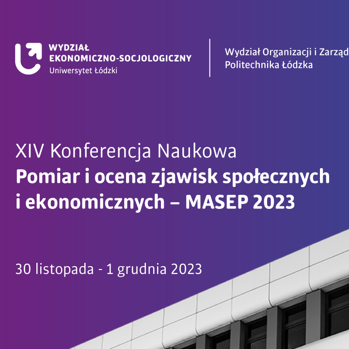 XIV Konferencja Naukowa MASEP 2023