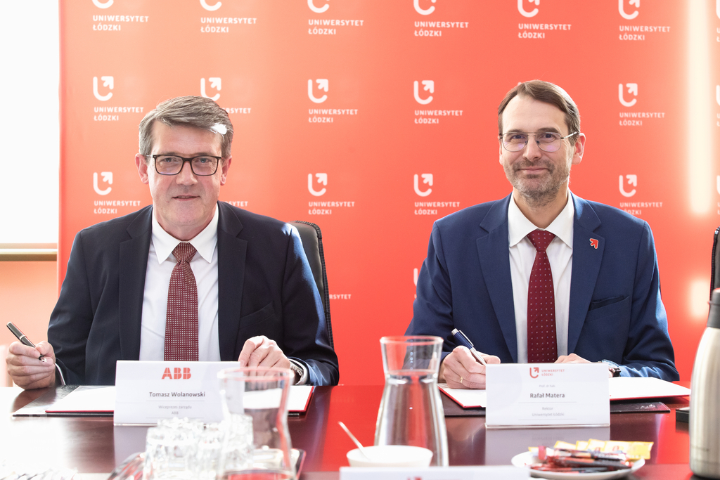 Uniwersytet Łódzki zacieśnia współpracę z ABB