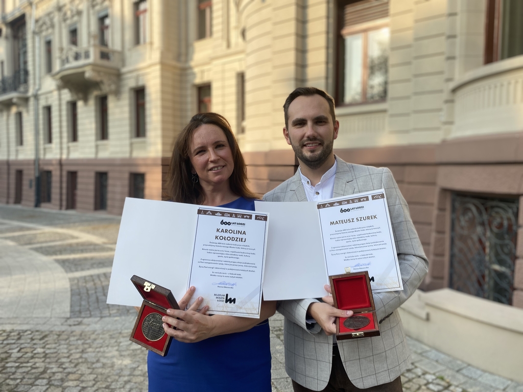 Pracownicy UŁ docenieni za działania na rzecz rozwoju Łodzi w 2023 roku