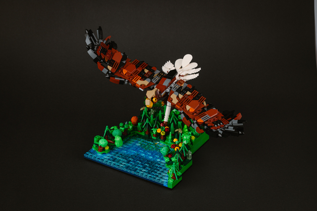 Bielik UŁ wykonany z klocków LEGO – na aukcji WOŚP!